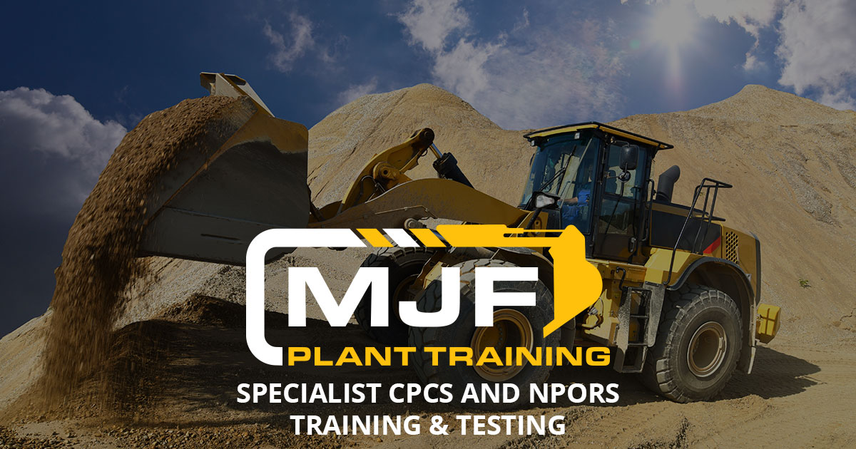 NPORS Trained / Competent Operator Cards | MJF Plant Training