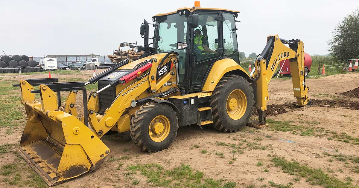 JCB Excavator 180 backhoe Training Course CPCS / NPORS | MJF Plant Training