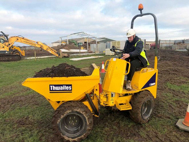 Rear Tipping Dumper (ADT) CPCS / NPORS Operator | MJF Plant Training